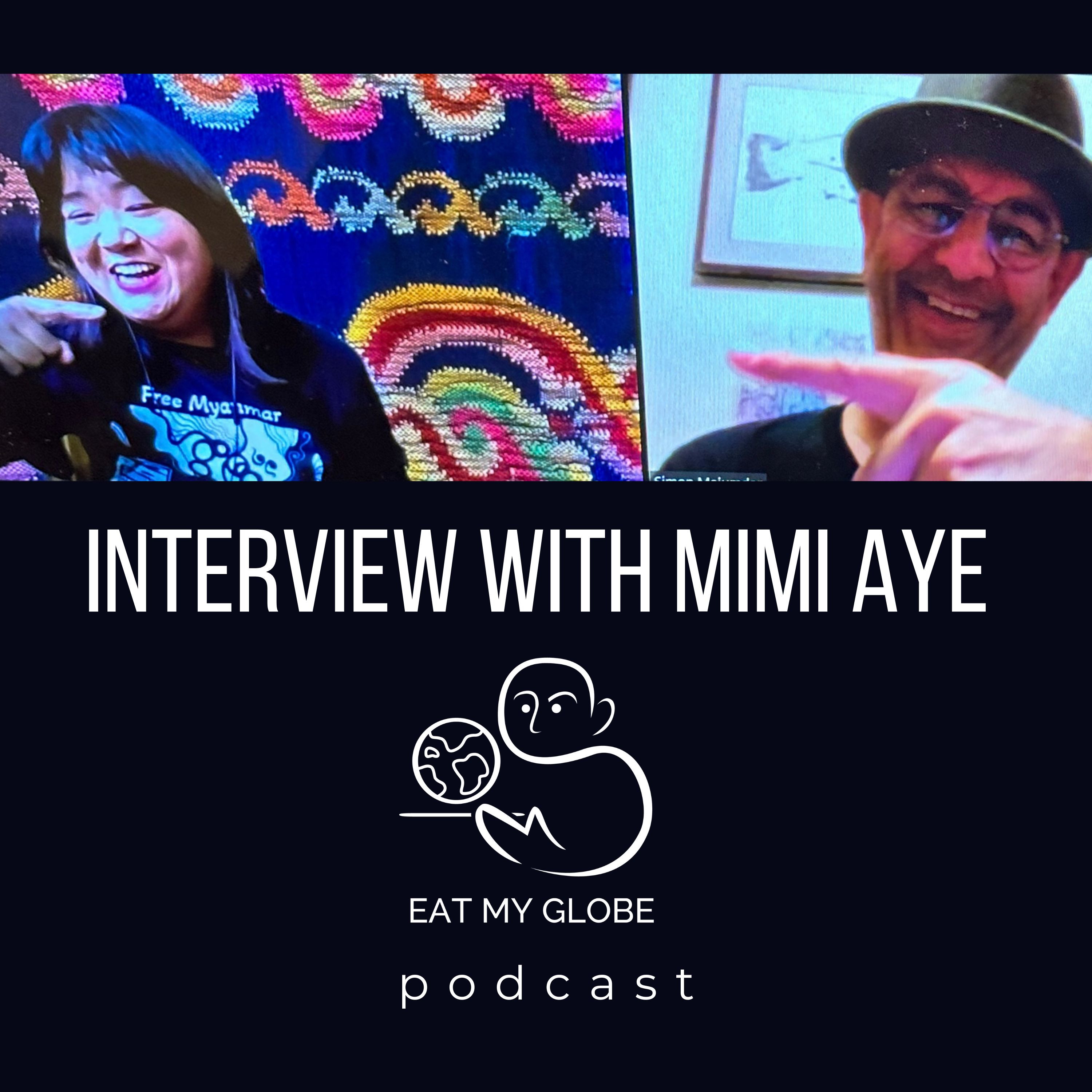 Eat My Globe Food History Podcast Interview with Award Winning Cookbook Author & Activist, MiMi Aye